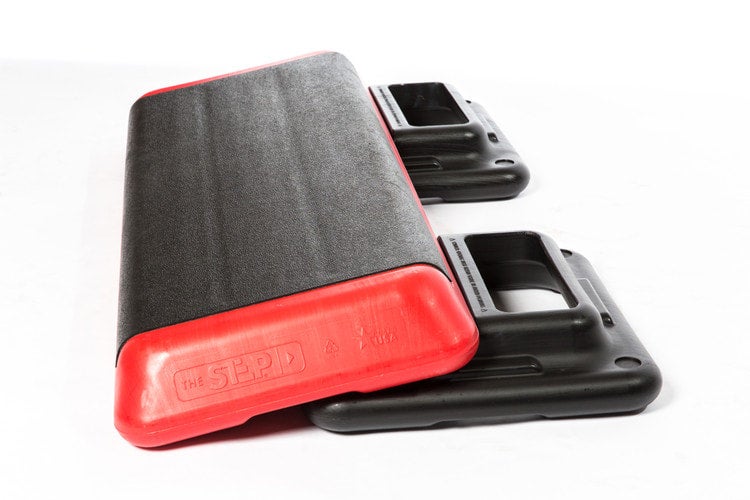 THE ORIGINAL STEP / 4 UNIVERSAL RISERS - RED F1032 | Step Fitness